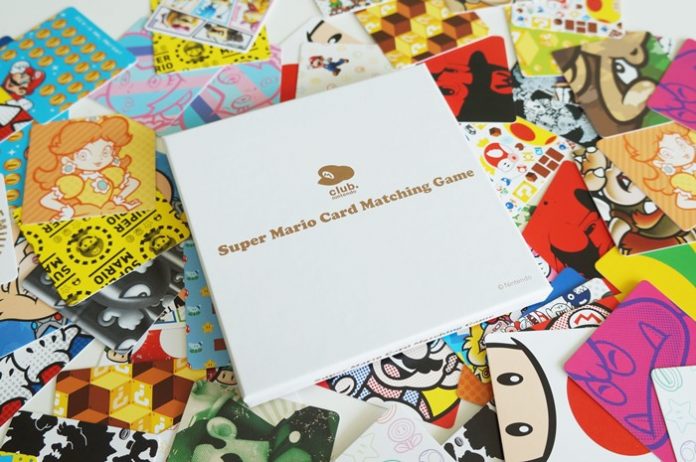 Super Mario Card Matching Game - Citrus Glitter