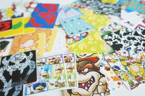 Super Mario Card Matching Game - Citrus Glitter